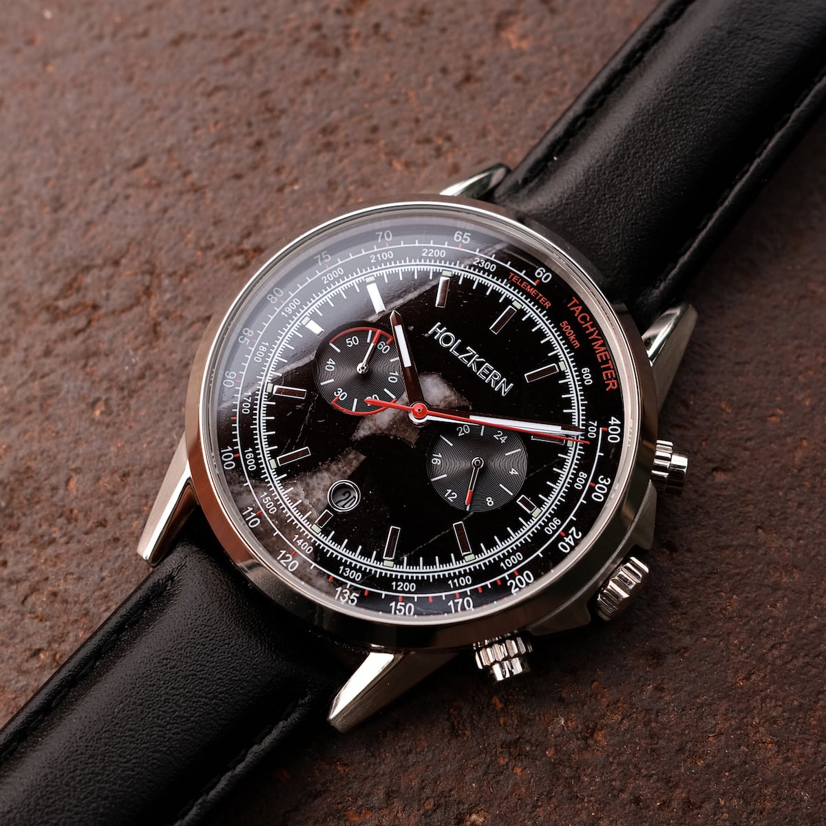 Snooker (Marble/Silver) | Holzkern Wood Watches