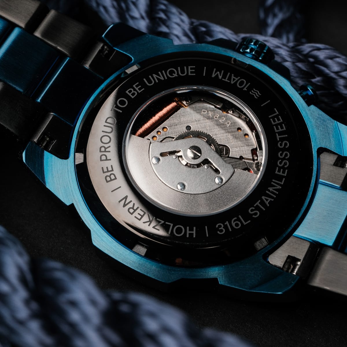 Glaciersurge (Hawk’s eye/Maple) | Holzkern Wood Watches