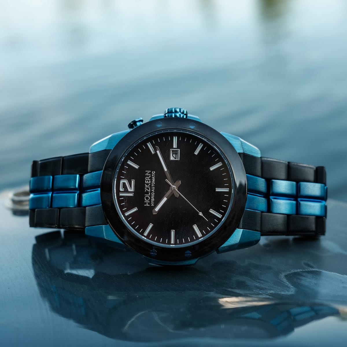 Glaciersurge (Hawk’s eye/Maple) | Holzkern Wood Watches