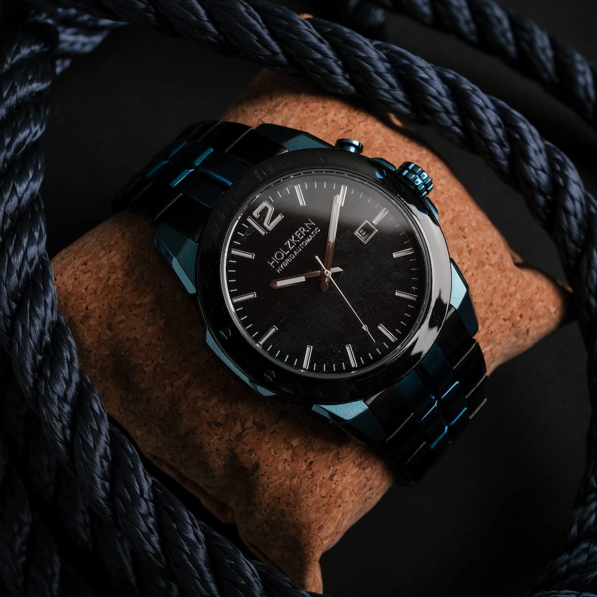 Glaciersurge (Hawk’s eye/Maple) | Holzkern Wood Watches